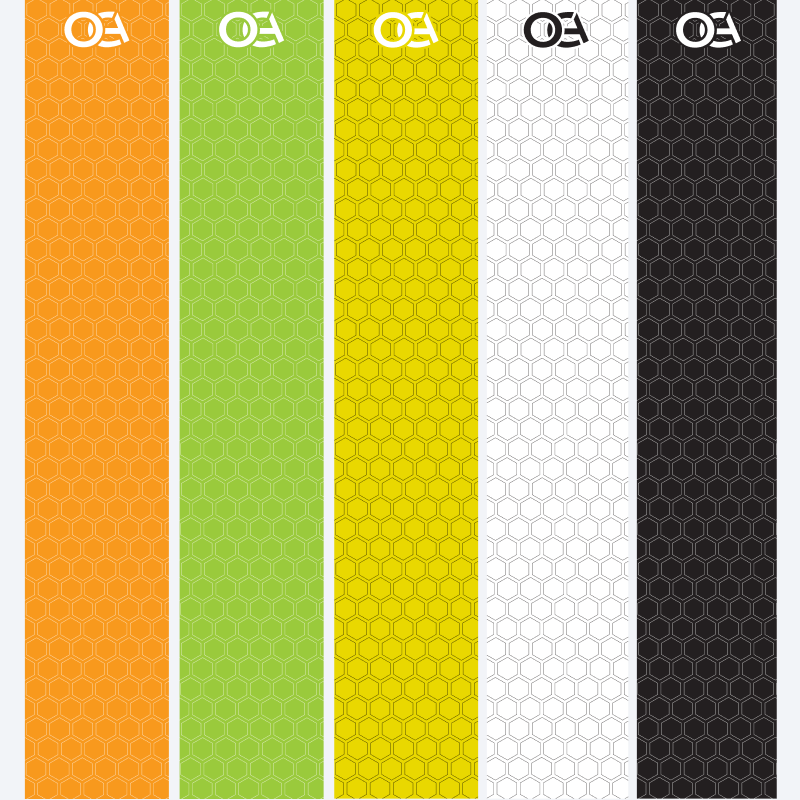Fluorescent Honeycomb Arrow Wrap Set – Ord Creek Archery